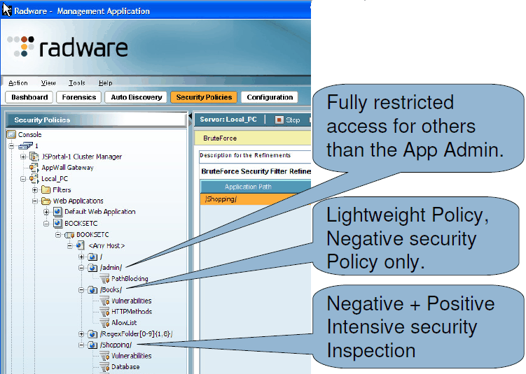 AppWall Application Path